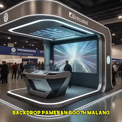Backdrop Pameran Booth Malang Untuk Promosi Menarik Dan Kreatif