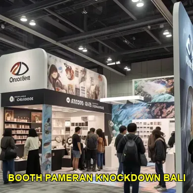 Booth Pameran Knockdown Bali Dengan Desain Stand Out Dan Praktis