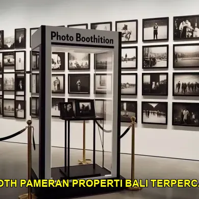 Booth Pameran Properti Bali Dengan Desain Kreatif Terbaik