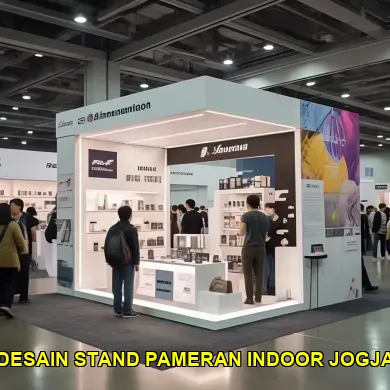 Desain Stand Pameran Indoor Jogja Rancang Booth Unik Segera Pesan