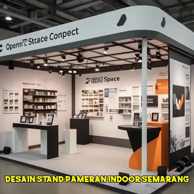 Desain Stand Pameran Indoor Semarang Untuk Booth Atraktif Dan Kreatif