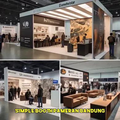 Simple Booth Pameran Bandung Untuk Kesuksesan Event Anda