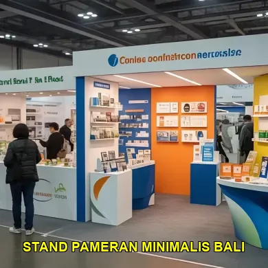 Stand Pameran Minimalis Bali Dengan Desain Unik Dan Elegan